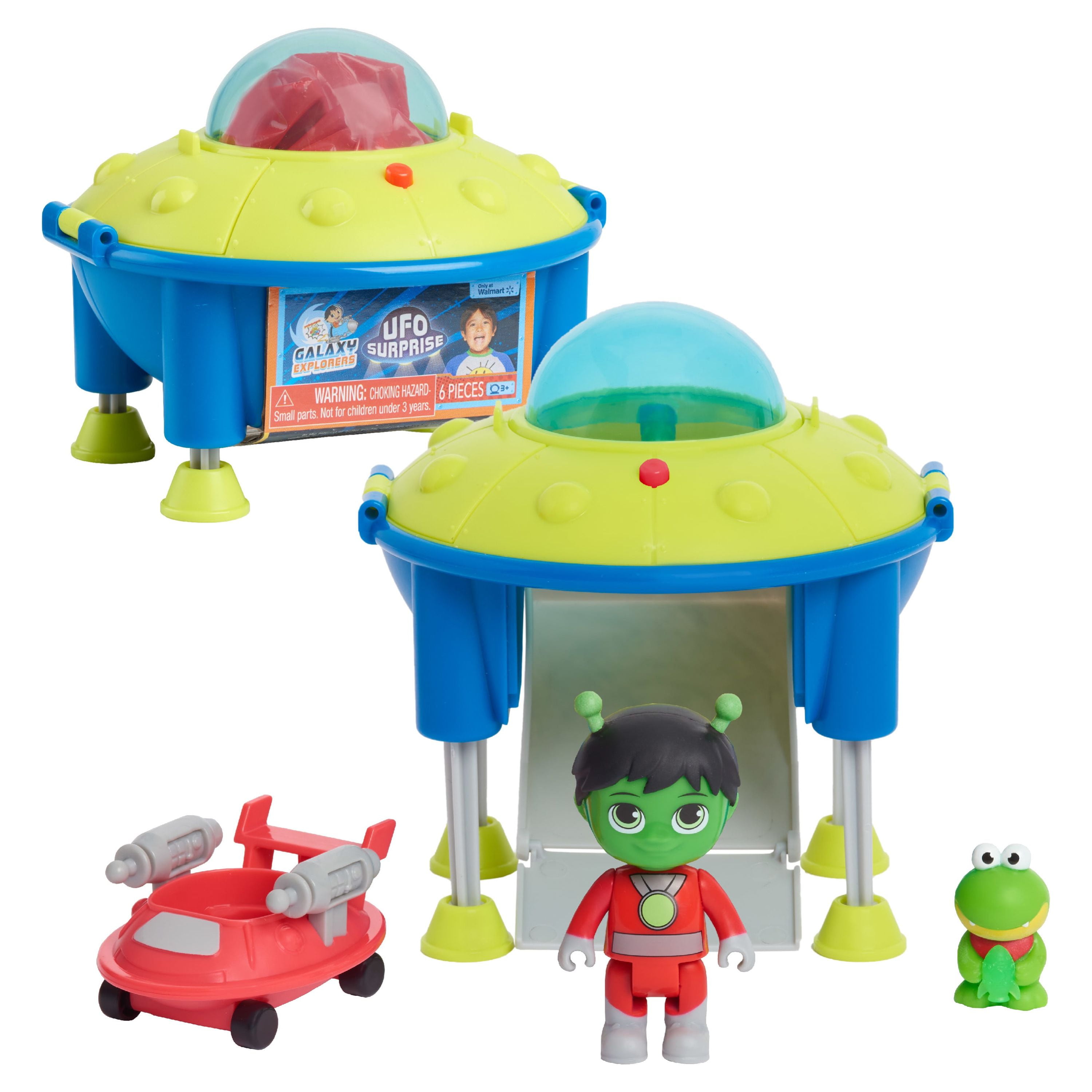 Ryan's World Combo Adventure Panda Galaxy Explorers Mini UFO Surprise ...