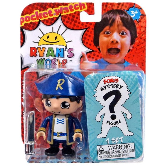 Ryan's World Commander Ryan & Mystery Figure Mystery 2-Pack - Walmart.com
