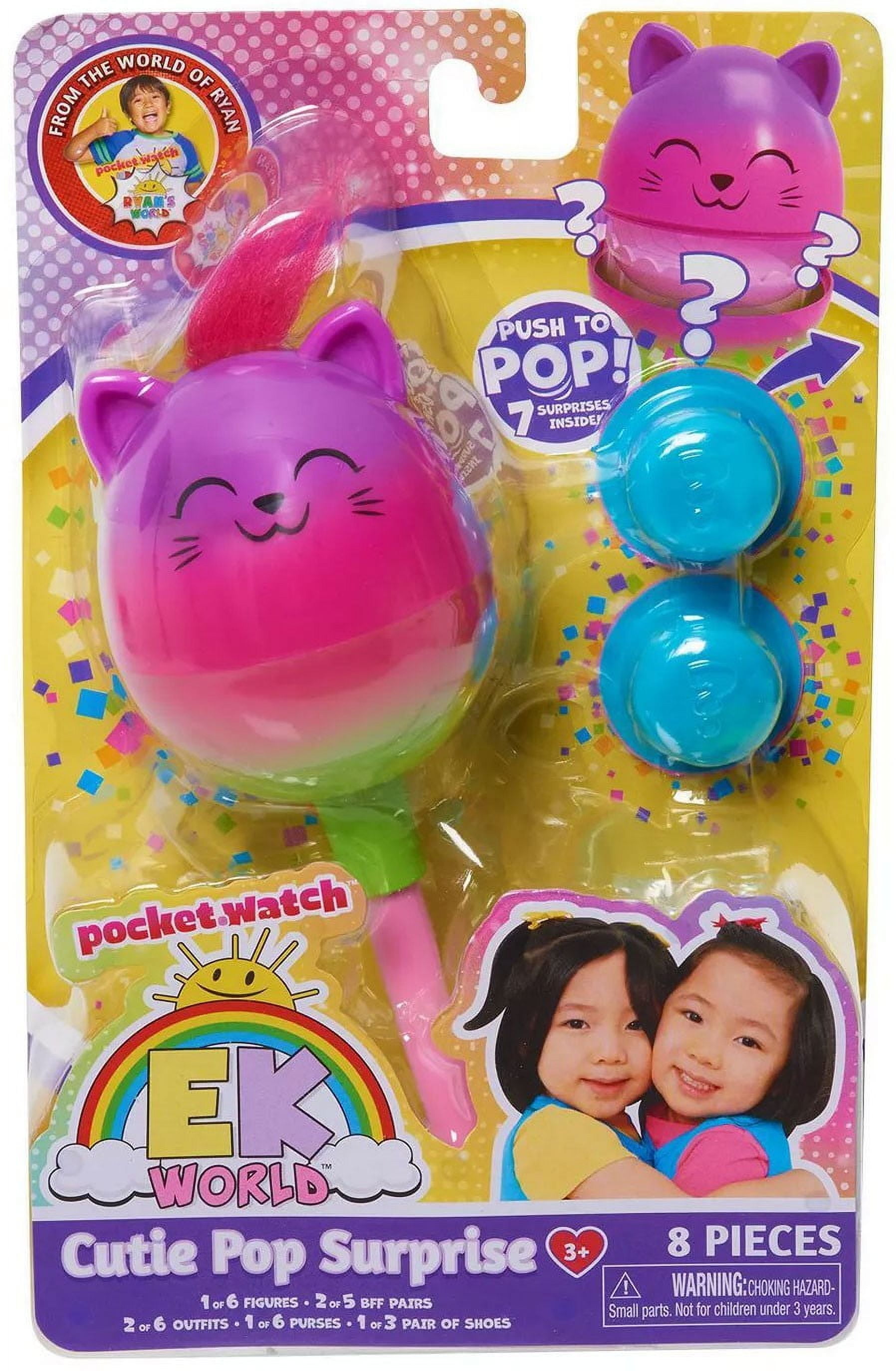 Ryan's World Cutie Pop Surprise Collectible Kids Doll, Plastic ...