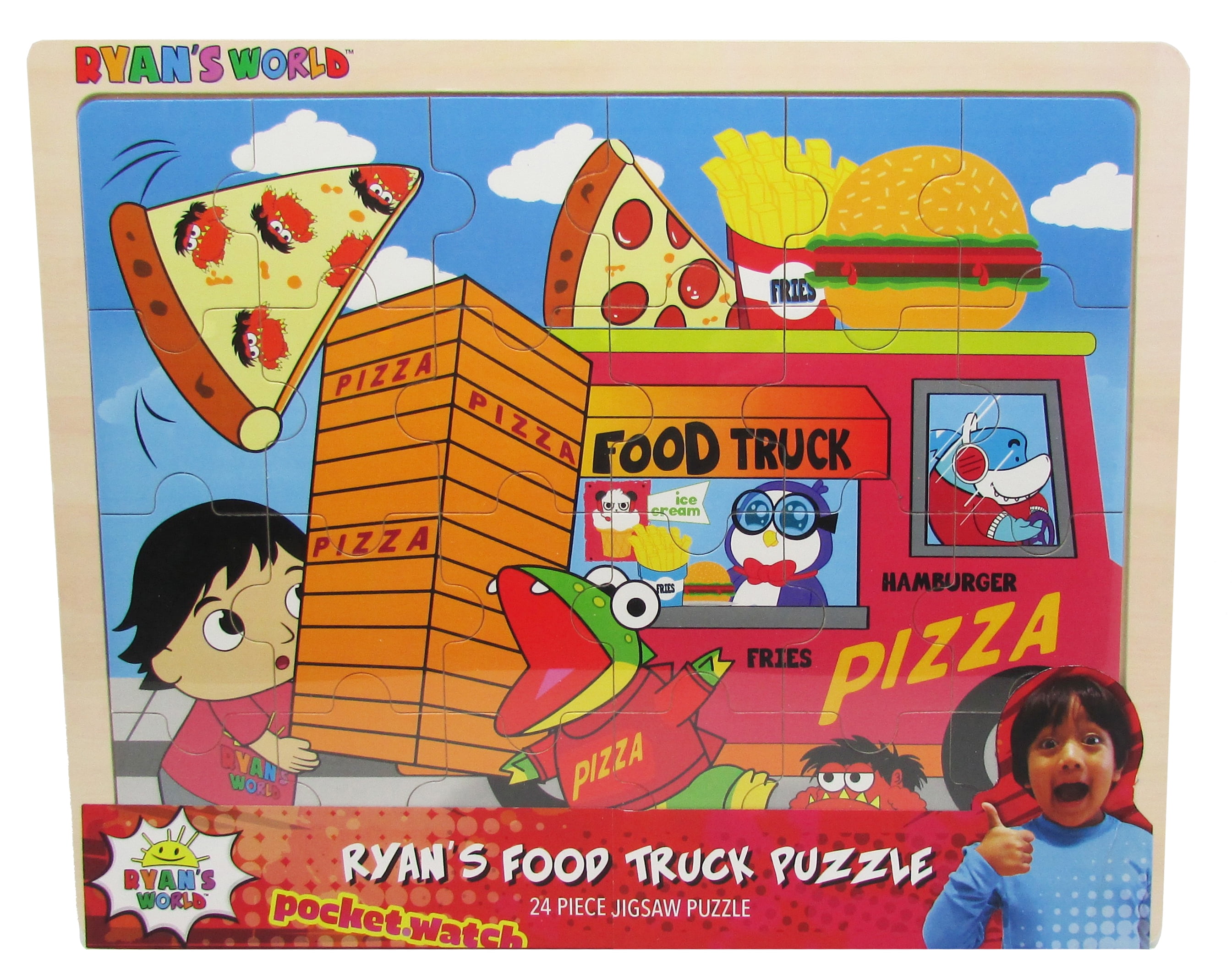 Ryan's World Food Truck 24-piece Jigsaw Puzzle - Walmart.com