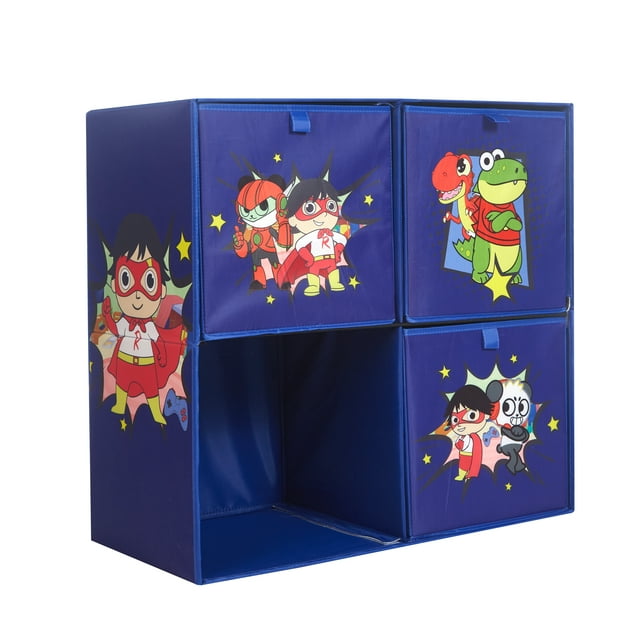 Ryan's World Kids Storage Cubby Organizer Set - Walmart.com
