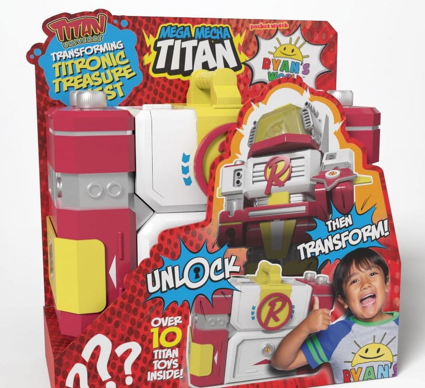 Ryan's World Mega Mecha TITAN Robot, Real Action Toy Figure for 3 Years ...