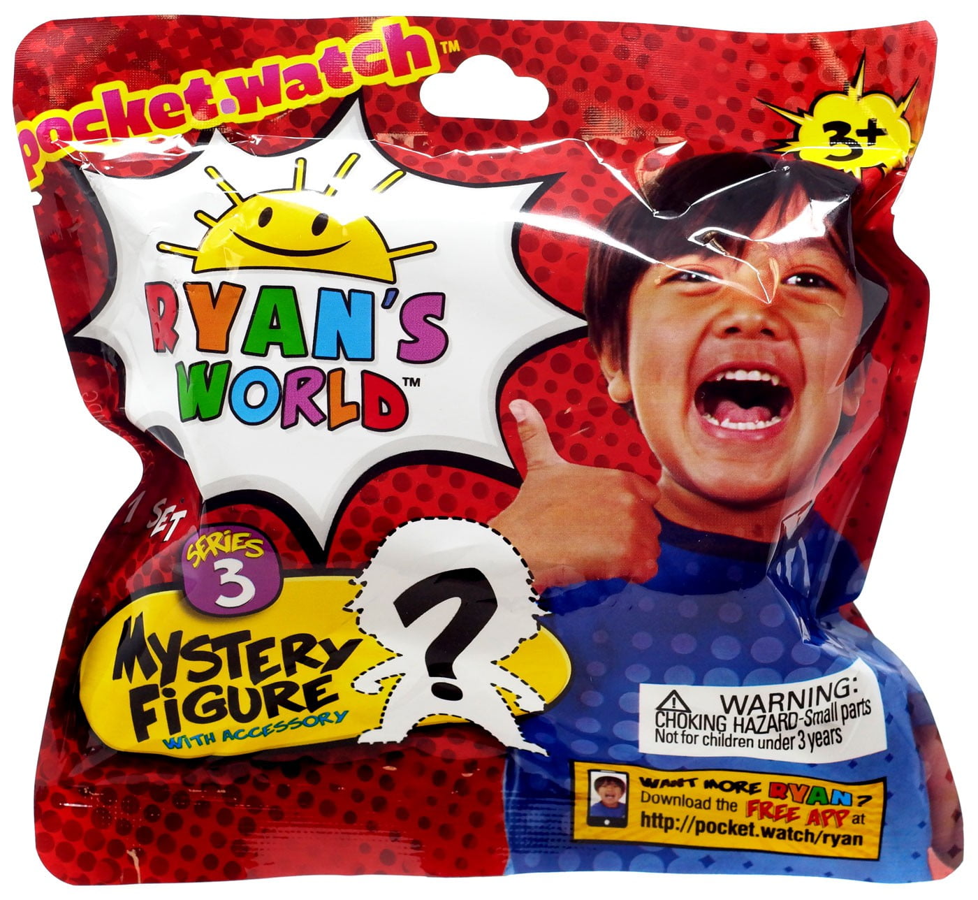 Ryan's World Mini Figure with Accessory Series 3 Mystery Pack - Walmart.com