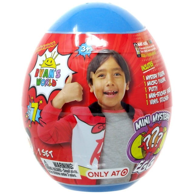 Ryan's World Toys: Mini Mystery Egg with Surprise Figure, Micro Figure ...