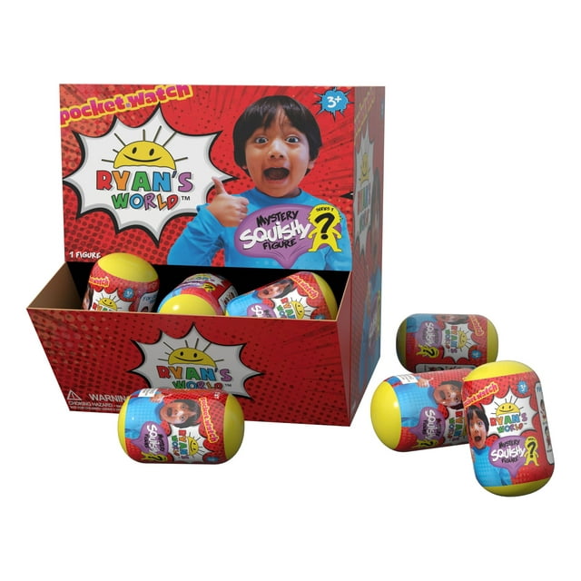 Ryan's World Official Merch: New Super Surprise Toy Box Mystery Squishy ...