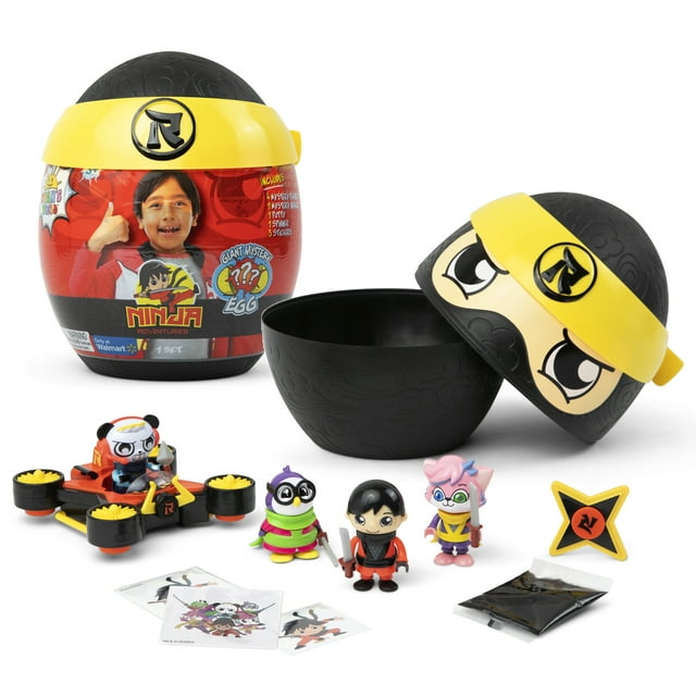 Ryan's World Ninja Adventures Giant Mystery Egg for Boys and Girls Ages ...