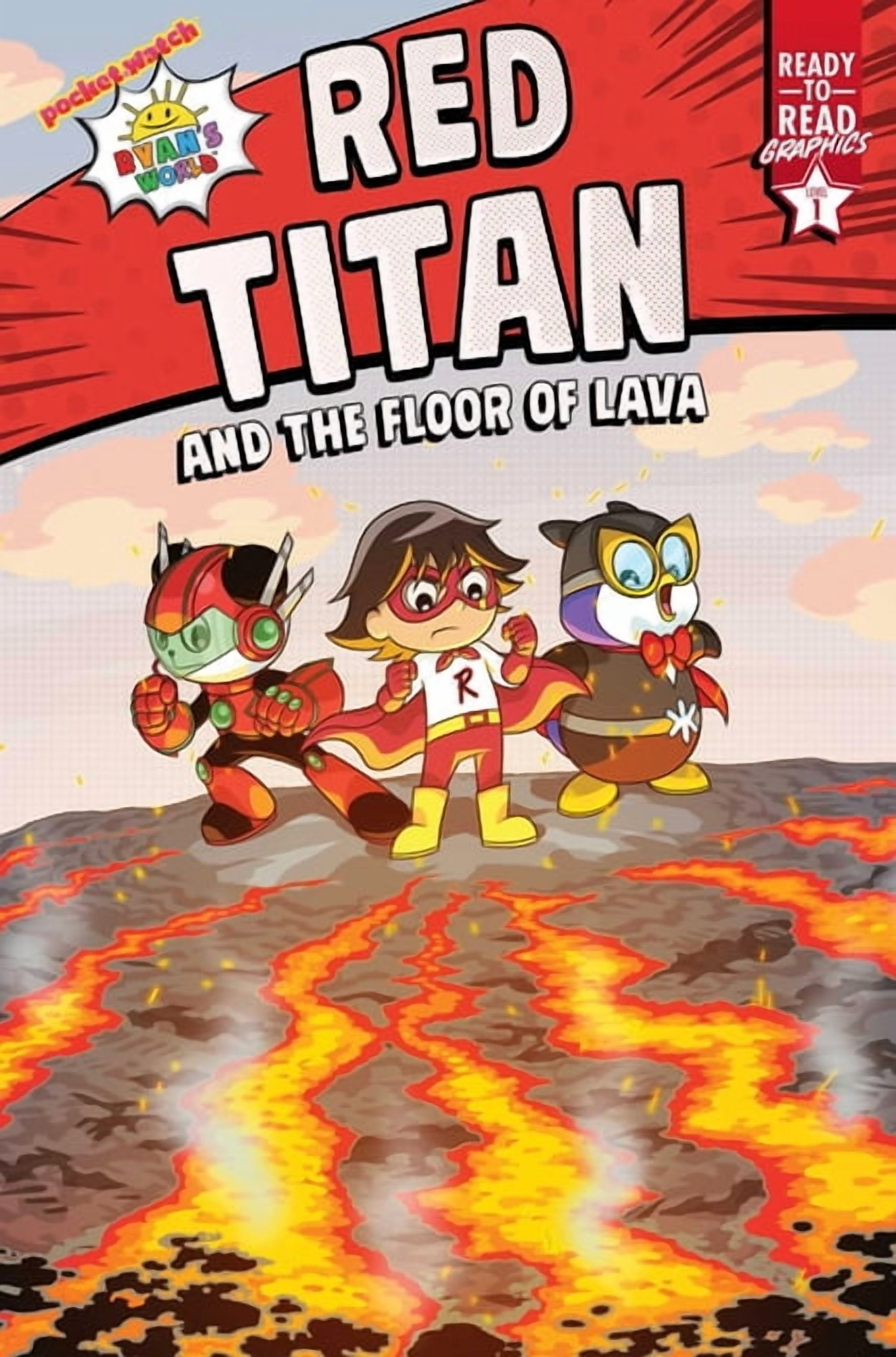 Ryan's World: Red Titan and the Floor of Lava : Ready-to-Read Graphics ...