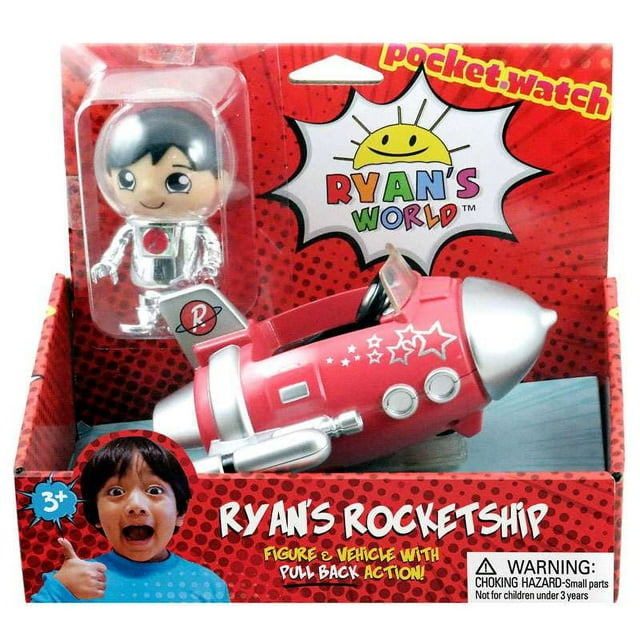 Ryan's World Ryan's Rocket Ship Figure & Vehicle - Walmart.com