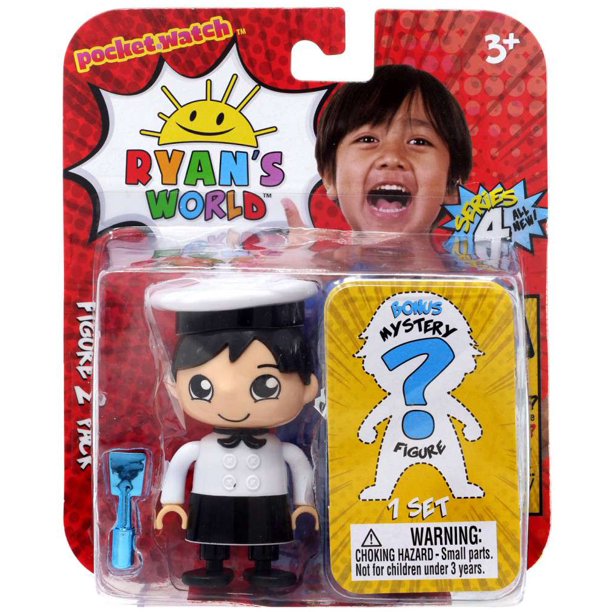 Ryan's World Series 3 Chef Ryan & Mystery Action Figure 2-Pack ...