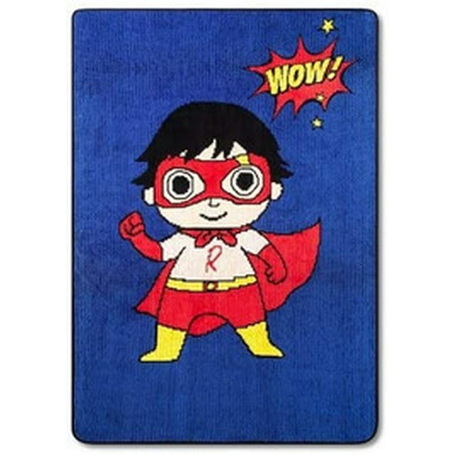 Ryan's World Room Decor: Red Titan Plush Twin Bed Blanket - Walmart.com