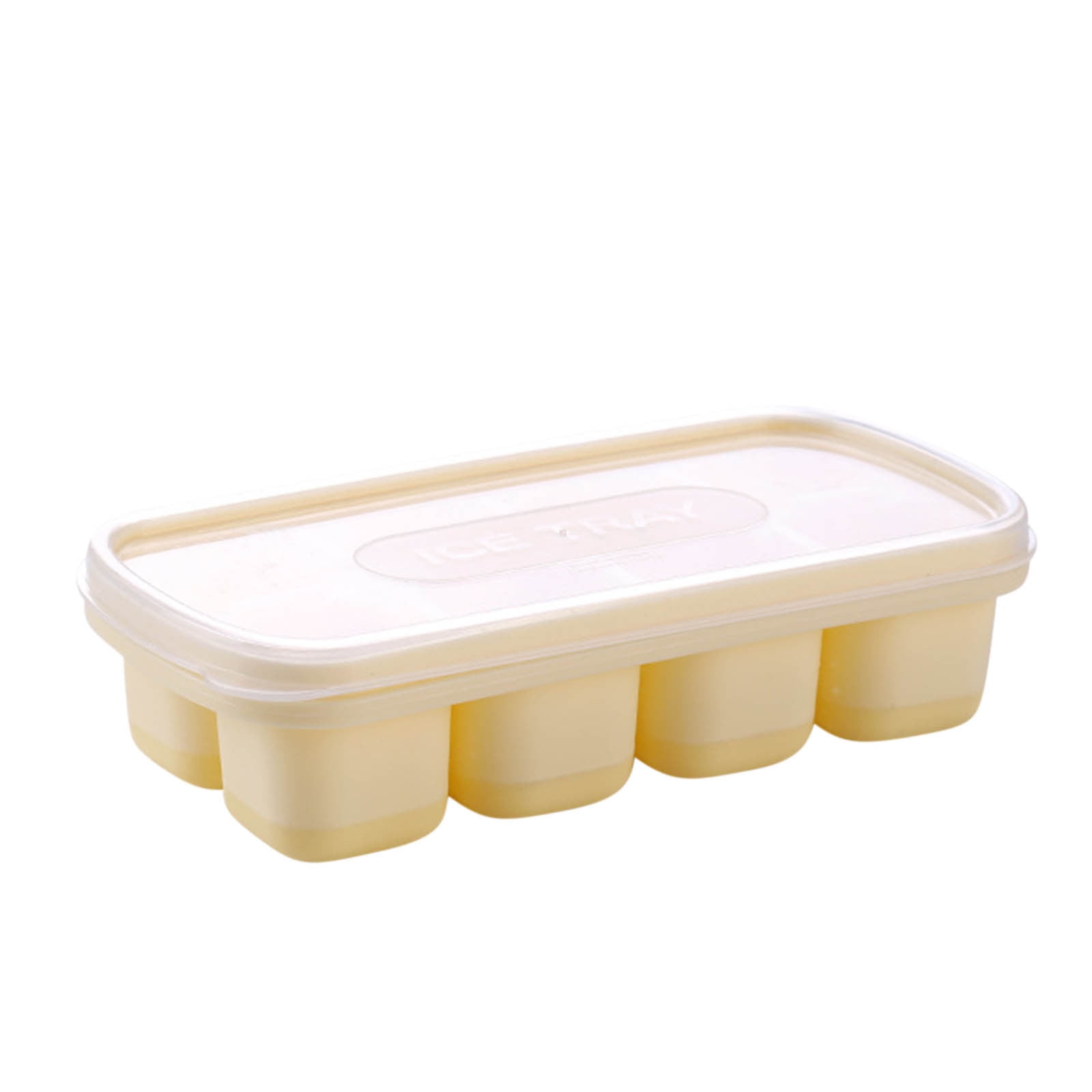 RyanK Clearance Ice Cube Trays Lce Trays Ice Tray With Spill-Resistant ...
