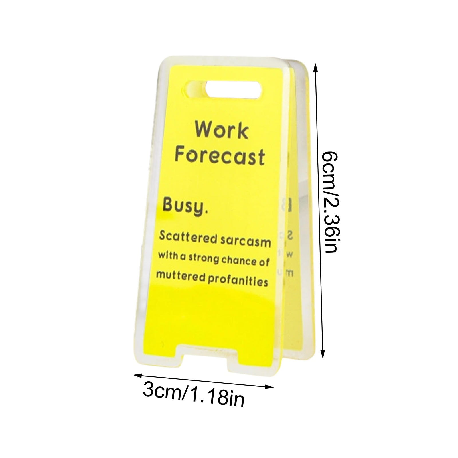 RyanK Funny Office Gifts Mini Desk Sign Office Work Gift Coworkers Male ...