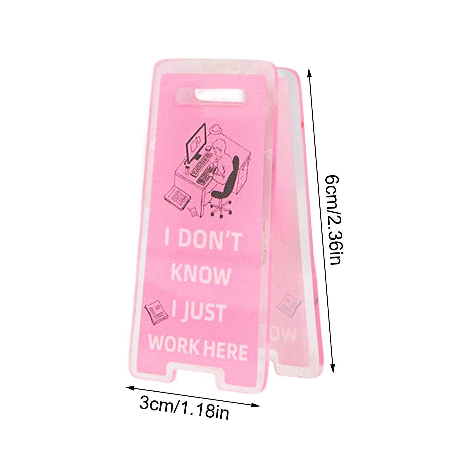 RyanK Funny Office Gifts Mini Desk Sign Office Work Gift Coworkers Male ...