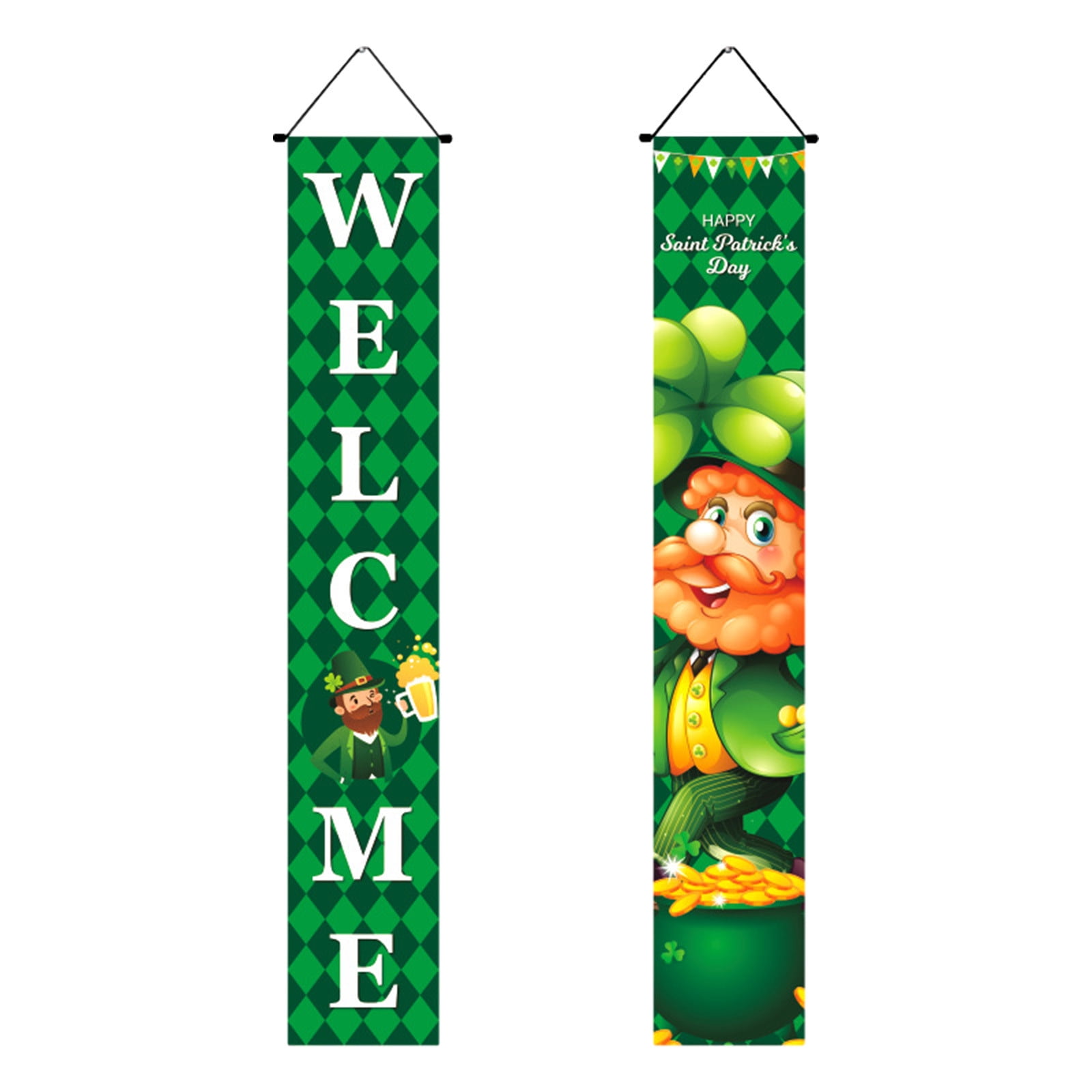 RyanK St Patricks Day Decorations St. Patrick's Day Decorative Front ...