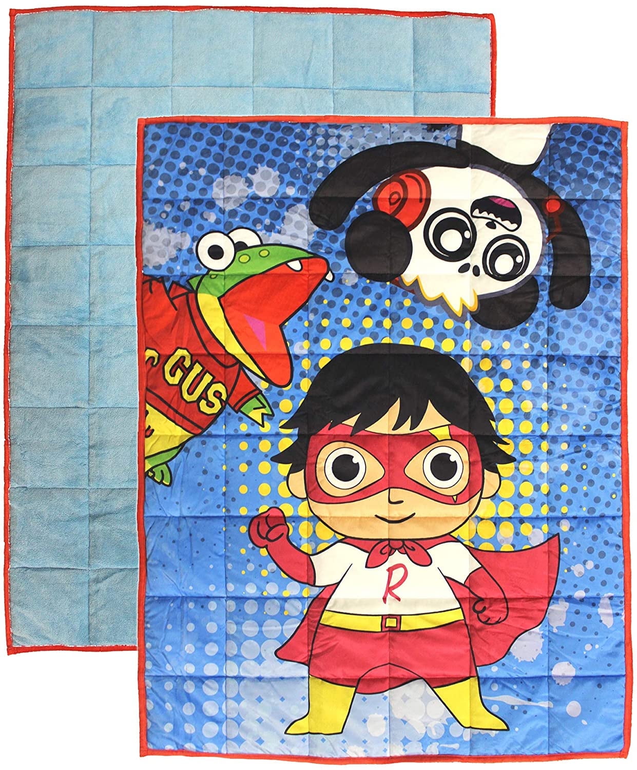 Ryans World Ryan as the Superhero Child Weighted Blanket for Kids 36" x ...