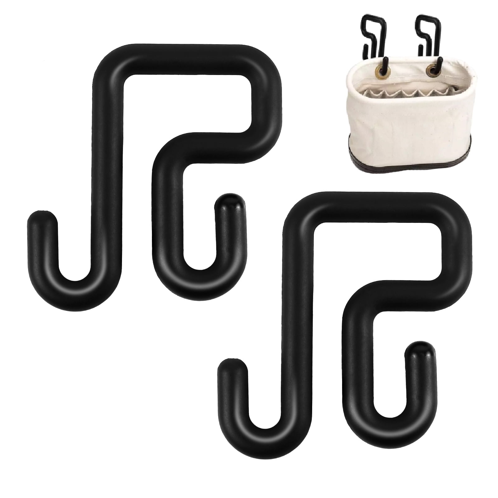 Ryanstar Racing 2-Pack Black 3-Inch Aerial Bucket Lip Bucket Hooks ...