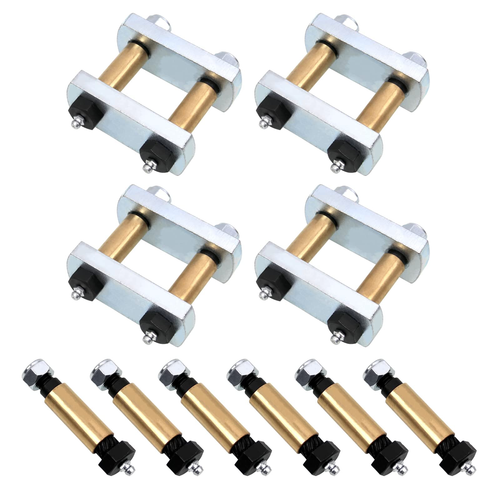 Ryanstar Racing Heavy Duty Shackle Upgrade Kit Trailer Shackle Kit 2.25 ...