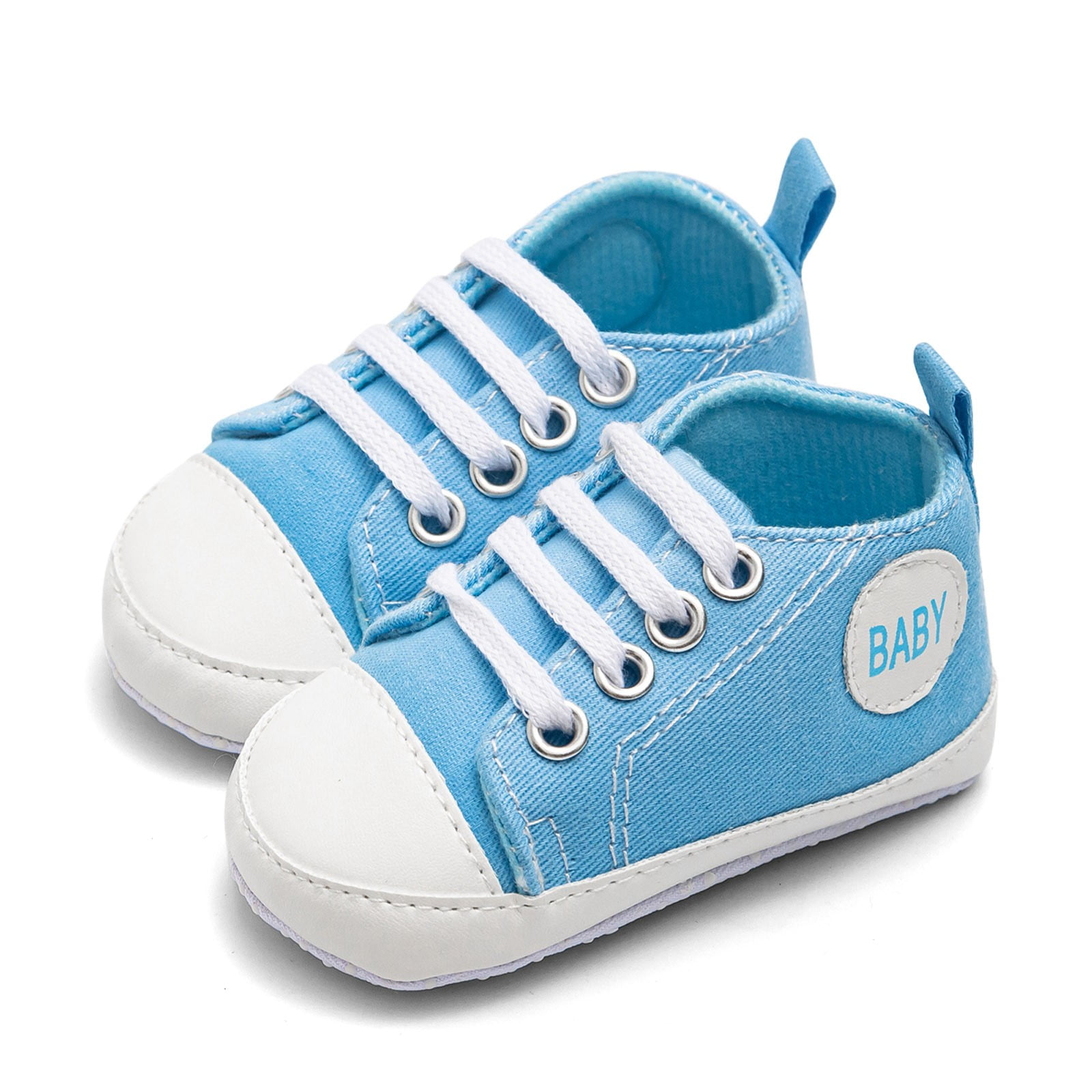 HWRETIE Soft Sole Baby Toddler Shoes,0-1 Year Old Infant Indoor First ...