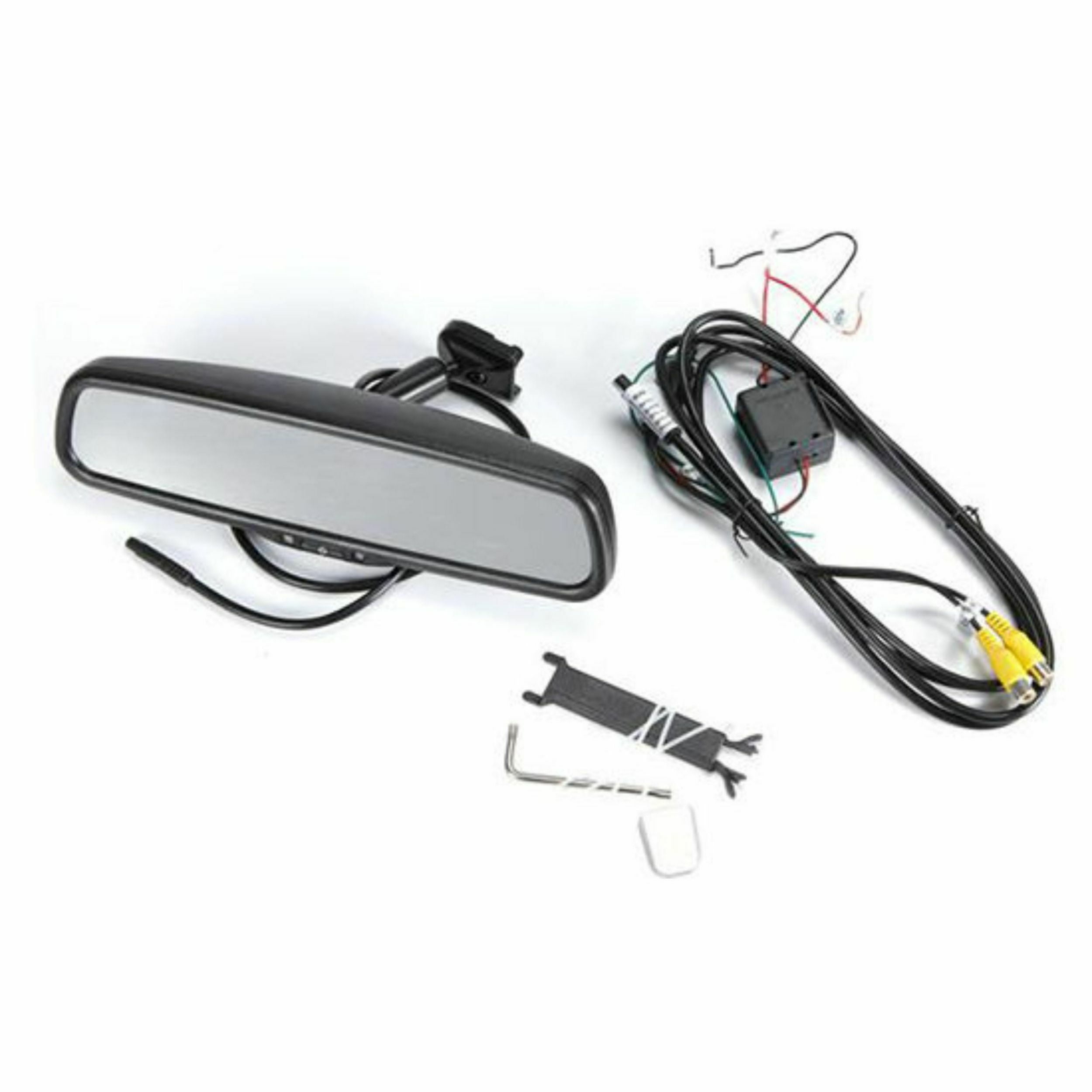 Rydeen MV436S Universal Mount Car Video 4.3 -Inch LCD Rear View Mirror ...