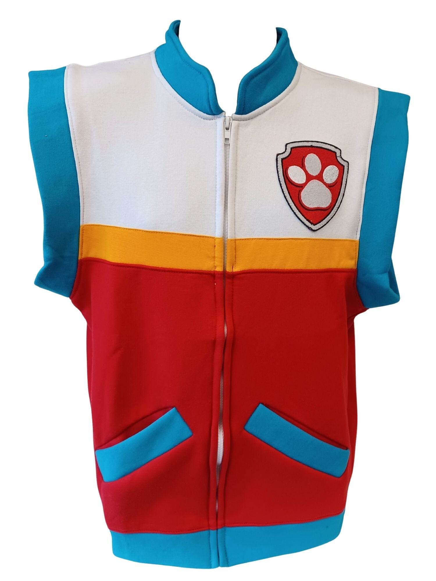 Paw Patrol TV Show Ryder Adult Costume Vest for Halloween and Cosplay ...