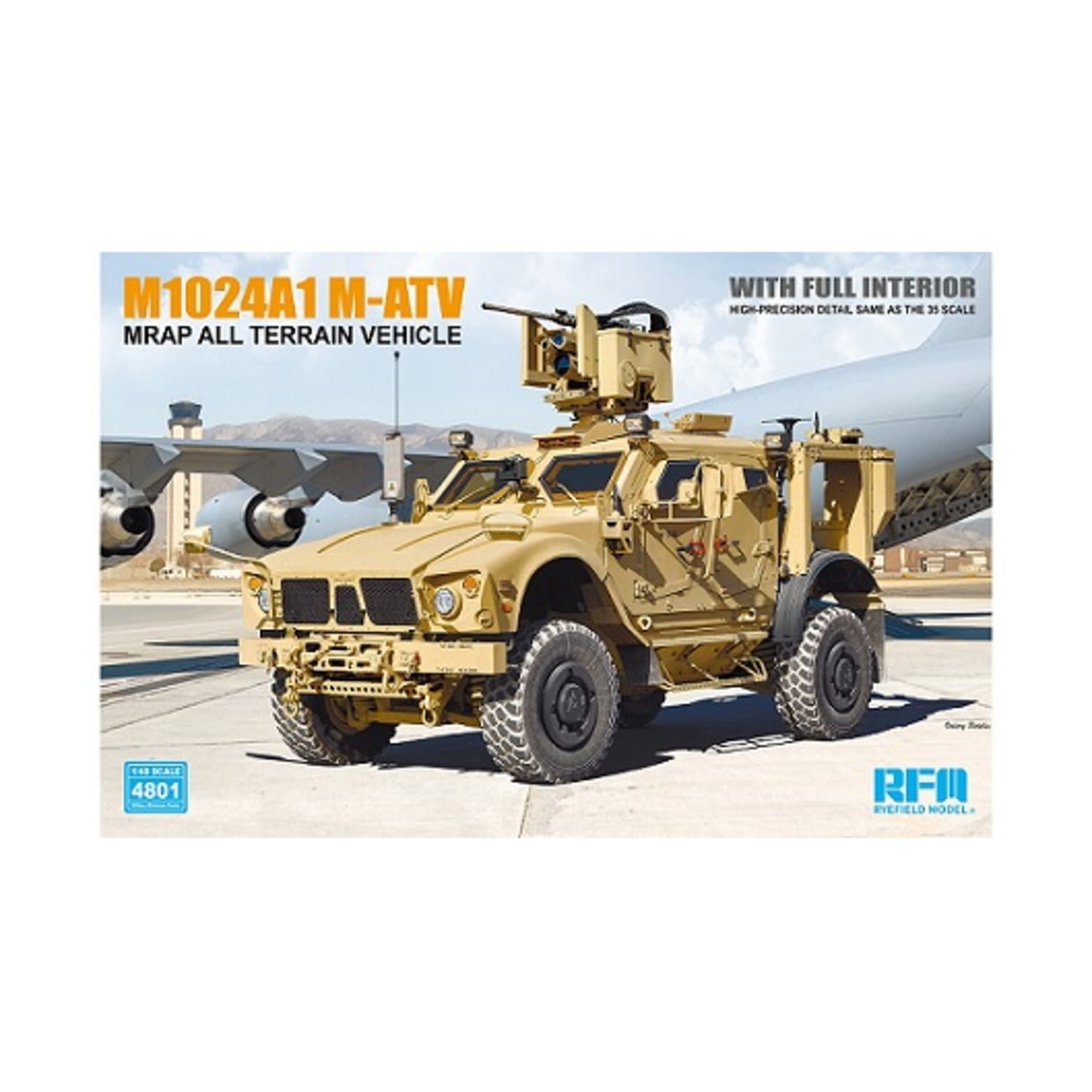 Ryefield Model M1240A1 M-ATV MRAP All-Terrain Vehicle w/Full Interior ...