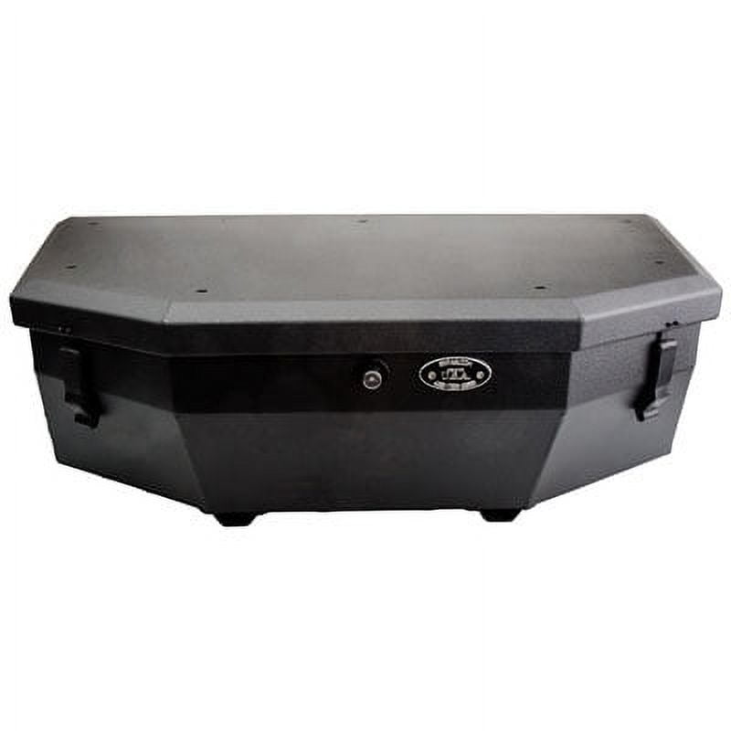 Ryfab Aluminum Cargo Box with Top Rack Black for Can-Am Maverick X3 ...