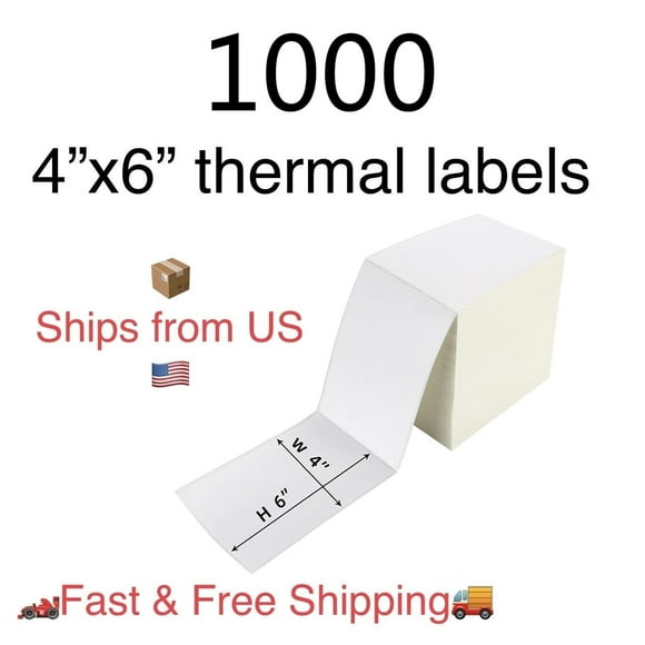 4x6 Thermal Label Roll