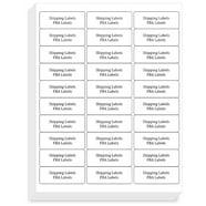 50 Sheets 1500 Labels FBA 1 x 2 5/8 Address Mailing Labels 30 UP 1 x 2. ...