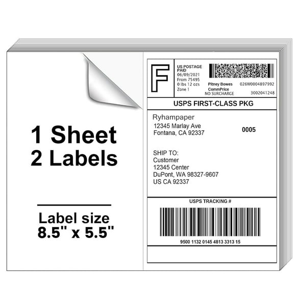 Avery 5164 in Avery Labels - Walmart.com