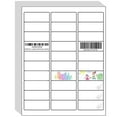 Ryhampaper Shipping Labels, 1" x 2 5/8", for Inkjet or Laser Printer ...