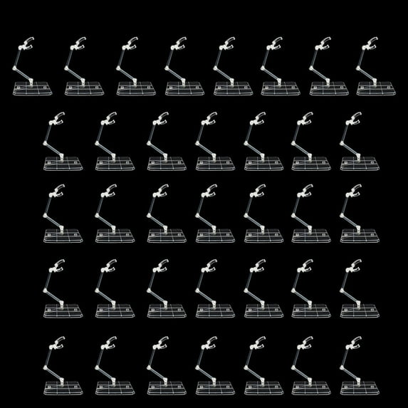 Ryhampaper 36 PCS HG144 Adjustable Action Figure Display Holder Base ...