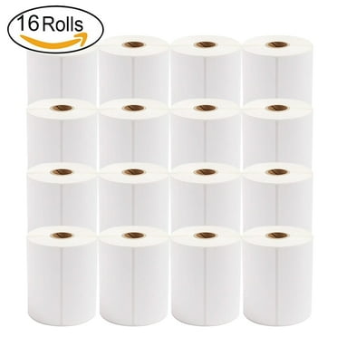 "RyhamPaper 50 Waterproof Sticky Shipping Labels, LaserJet & Ink, 5.5 ...