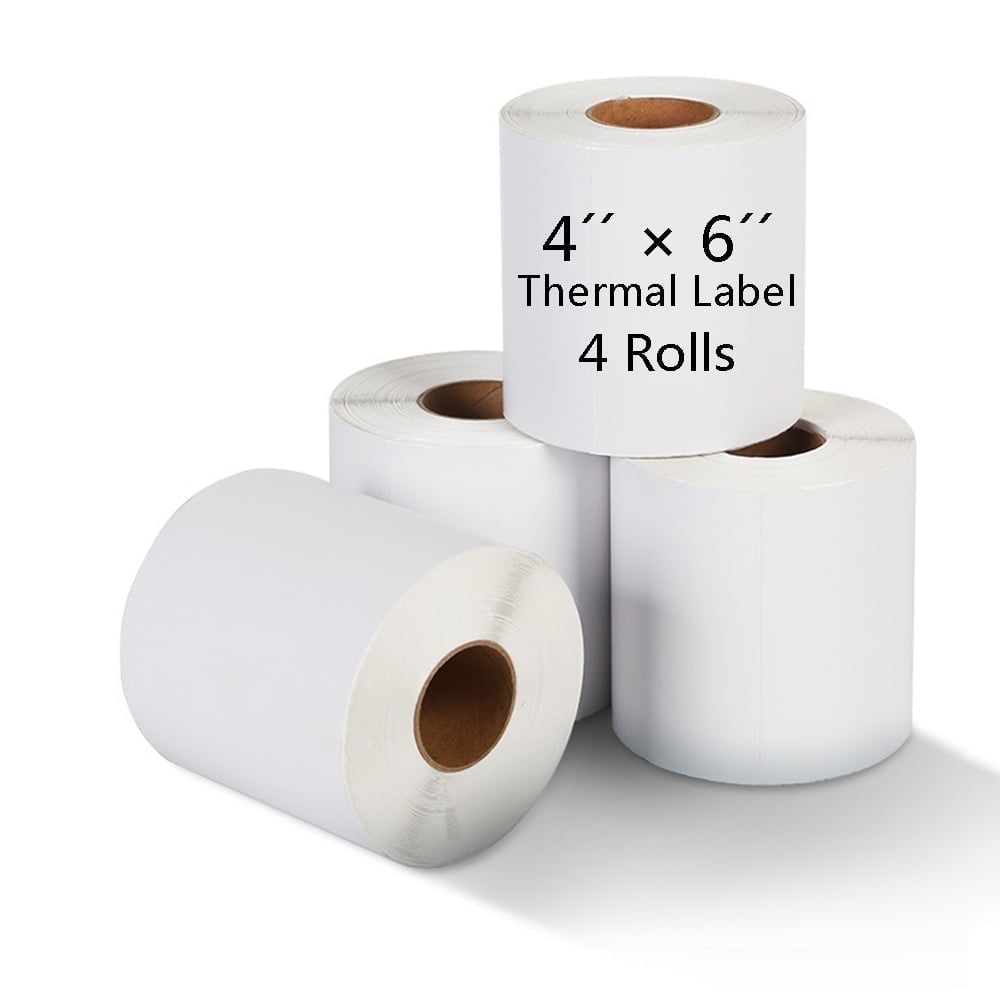 Ryhampaper Direct Thermal Labels 4x6, 4x6 Shipping Labels, 250 Labels ...