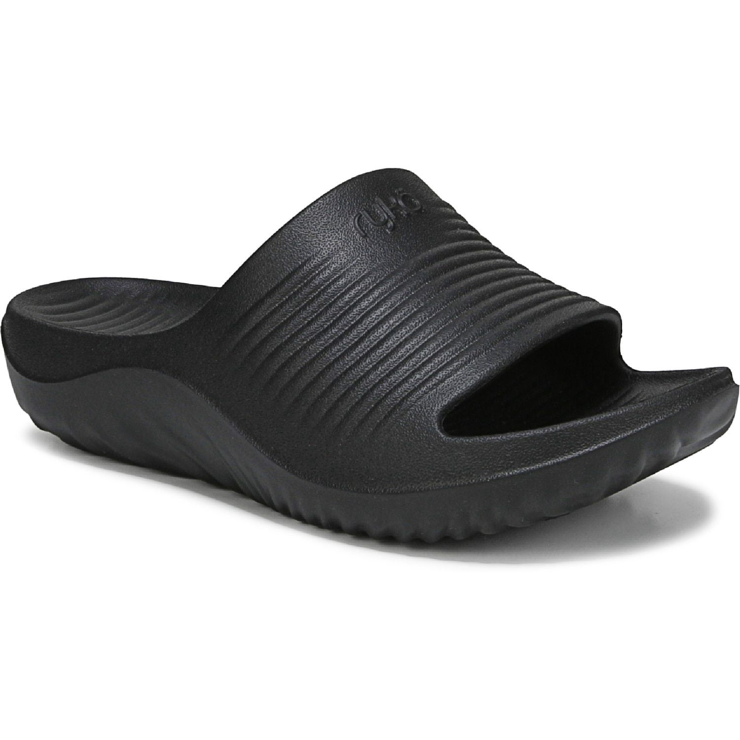 Ryka Echo Recovery Slide Women's Sandals Black Size 9 M - Walmart.com