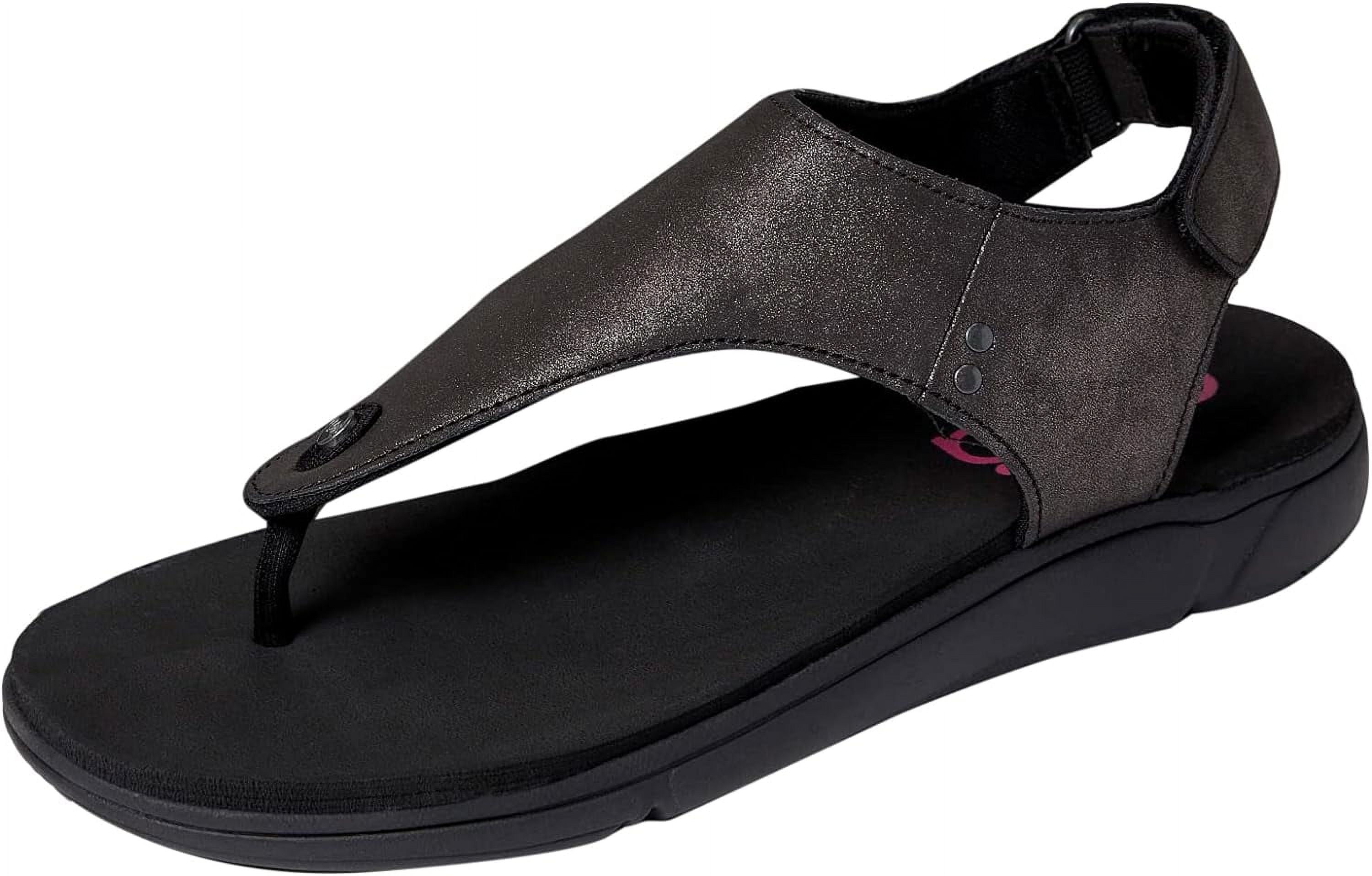 Ryka Margo Women's Sandals & Flip Flops Black Pearl 7.5M - Walmart.com