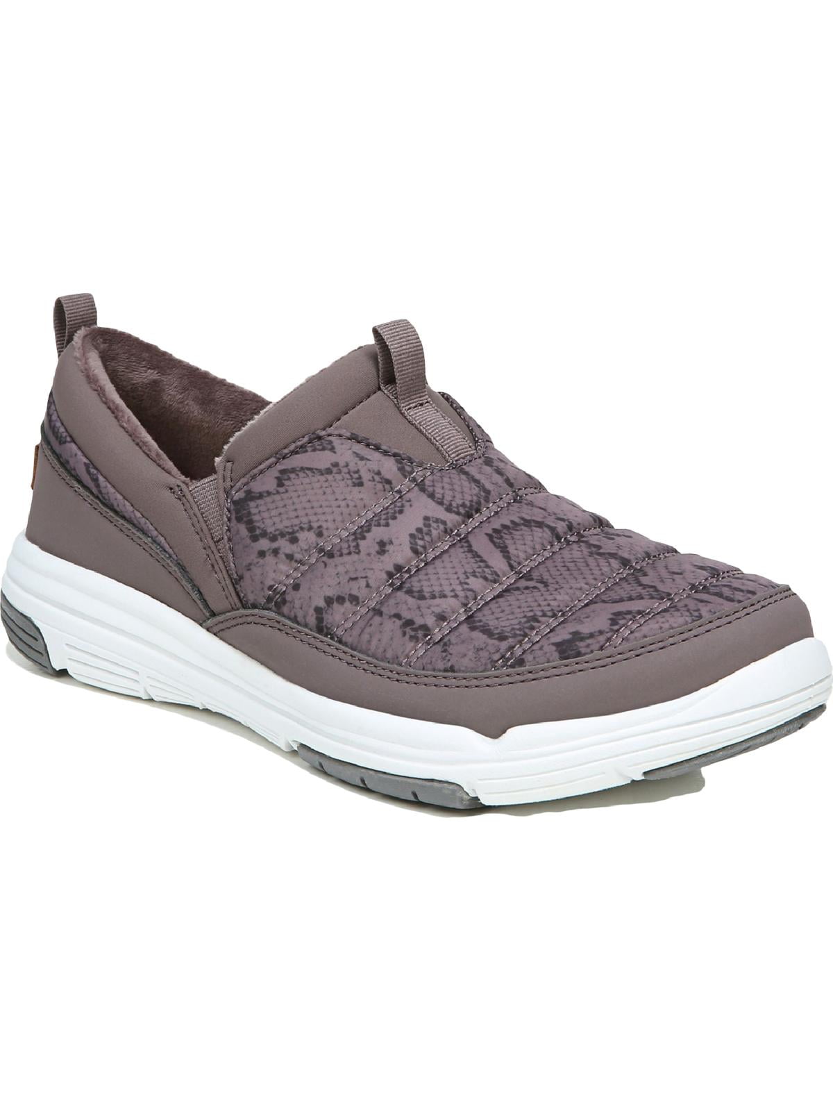 Ryka Womens ADEL Faux Fur Laceless Slip-On Sneakers - Walmart.com