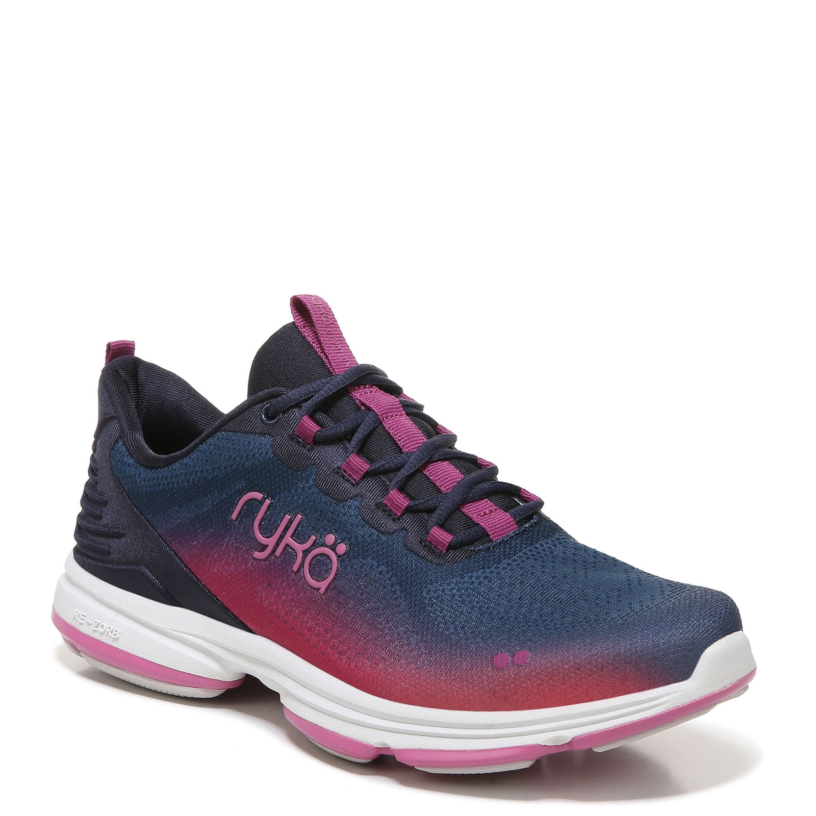 Ryka Women's, Devotion Plus 4 Walking Shoe Blue/Berry 7.5 W - Walmart.com