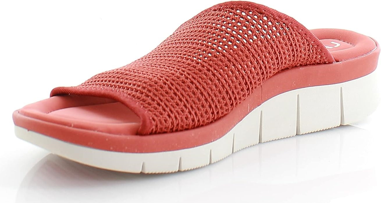 Ryka Women's Ellie Slide Sandal Adobe Red 10W - Walmart.com