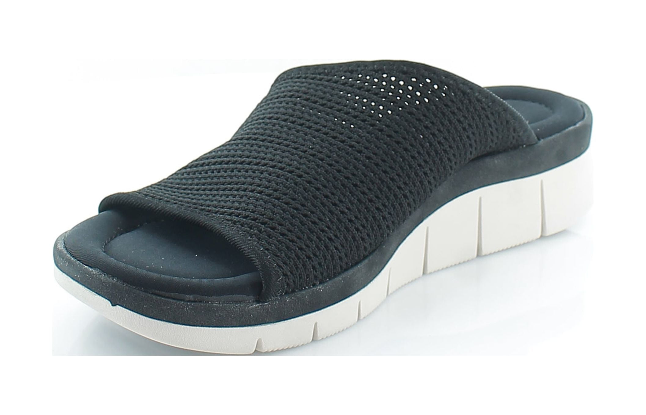 Ryka Women's Ellie Slide Sandal Black 1 7M - Walmart.com