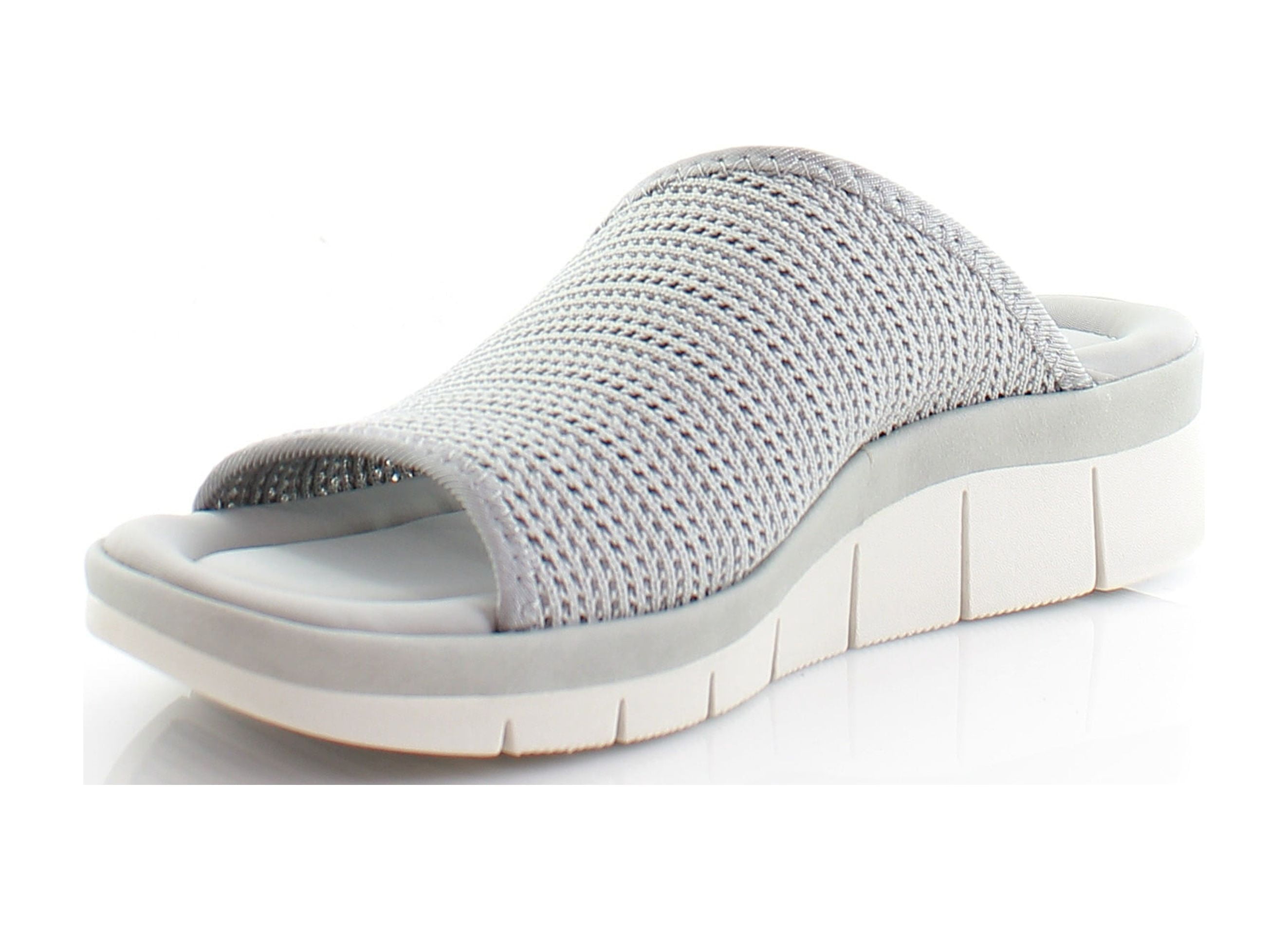 Ryka Women's Ellie Slide Sandal Paloma Grey 7M - Walmart.com