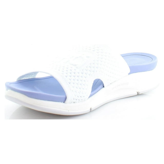 Ryka Women's Thrive Recovery Slide Sandal White 10M - Walmart.com