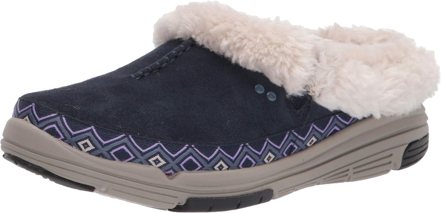 Ryka Womens Adventure Suede Slip On Mules - Walmart.com