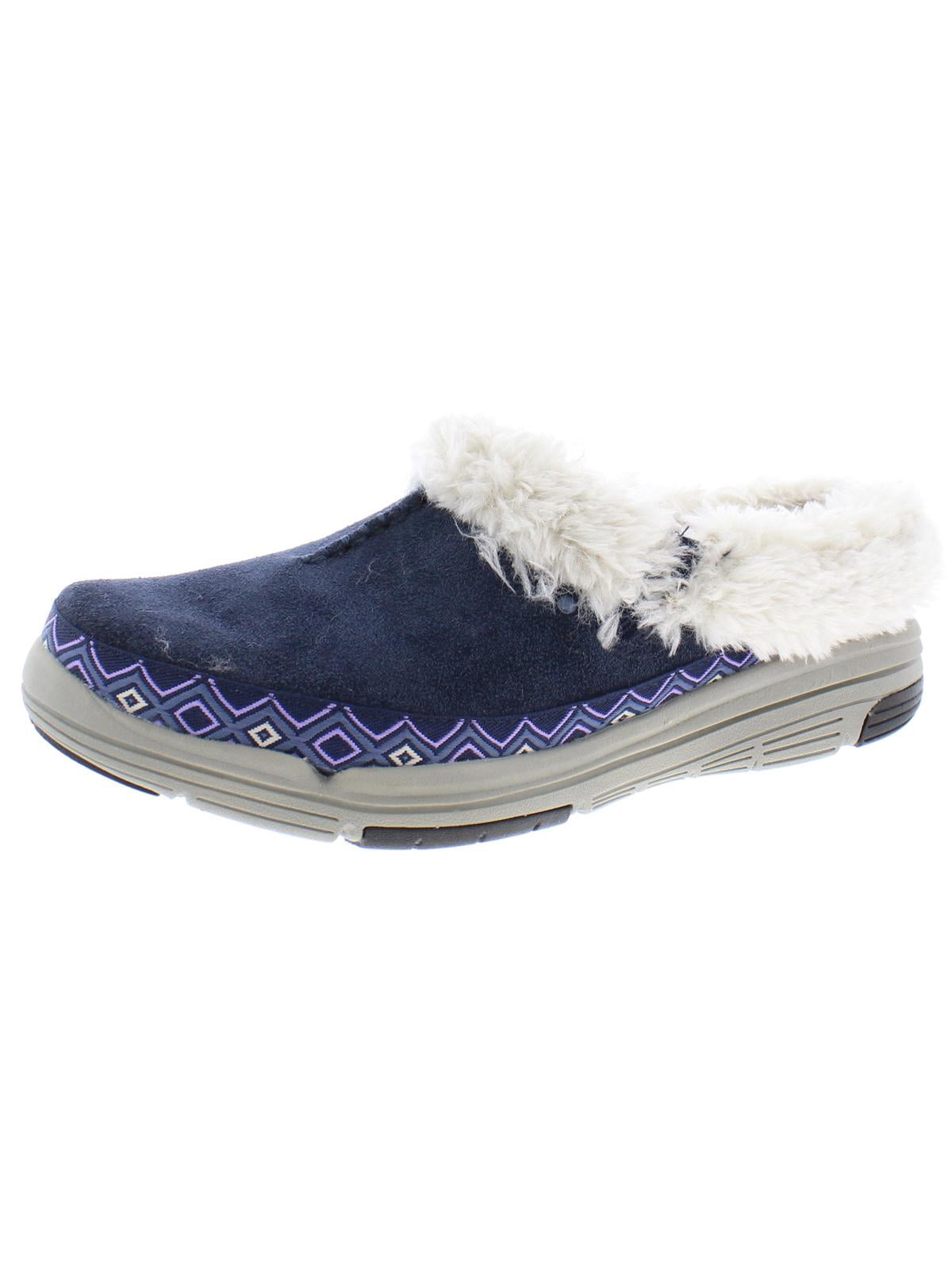 Ryka Womens Adventure Suede Slip On Mules - Walmart.com