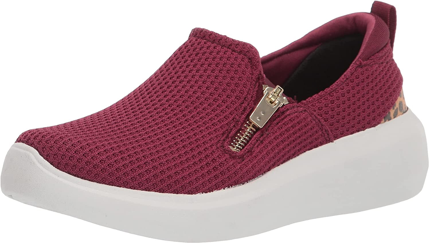 Ryka Women's Ally Slip-On Sneaker Plum Red 5M - Walmart.com