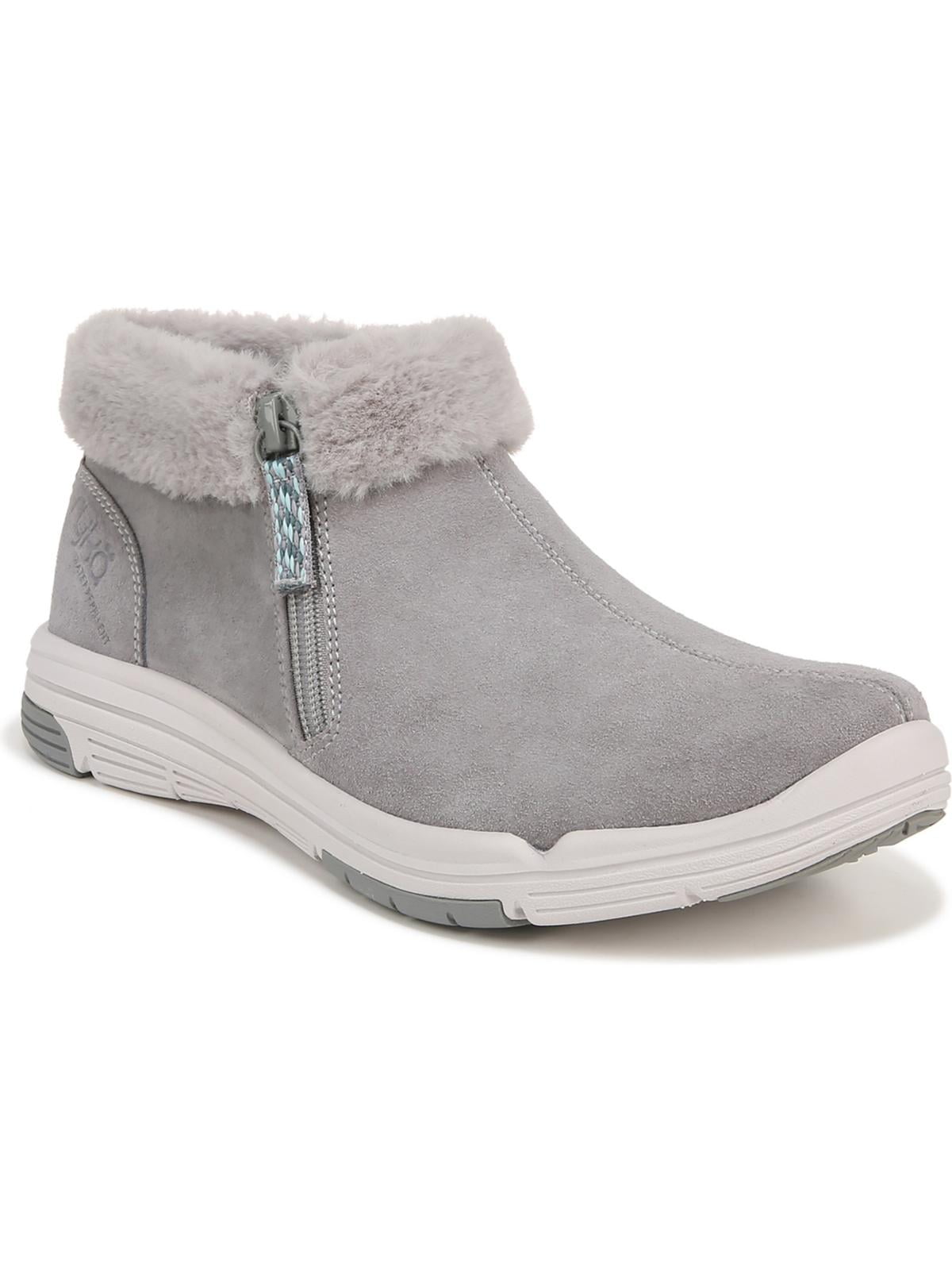 Ryka Womens Anchorage Mid Suede Cold Weather Booties - Walmart.com