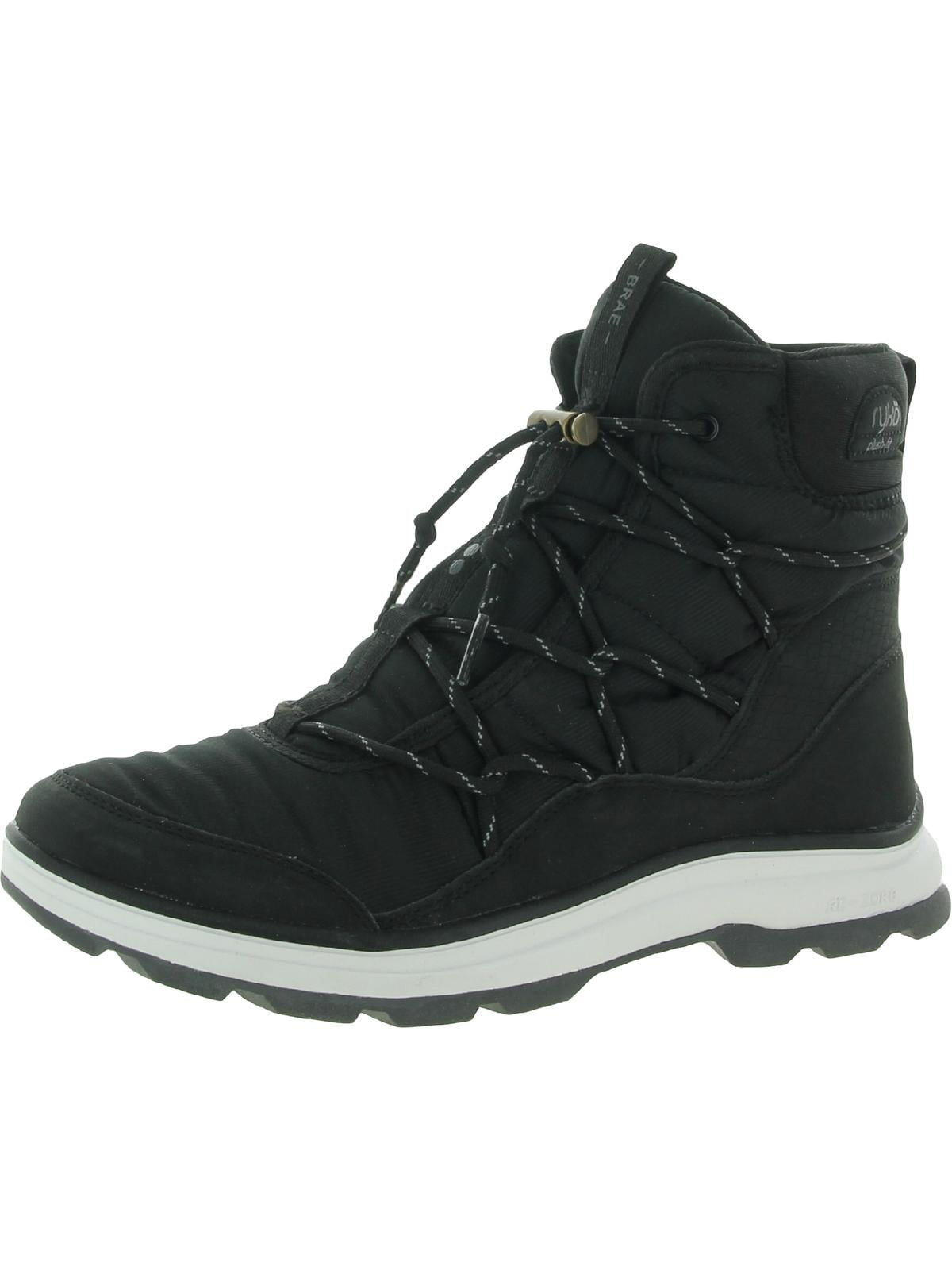 Ryka Womens Brae Cold Weather Lace Up Ankle Boots - Walmart.com