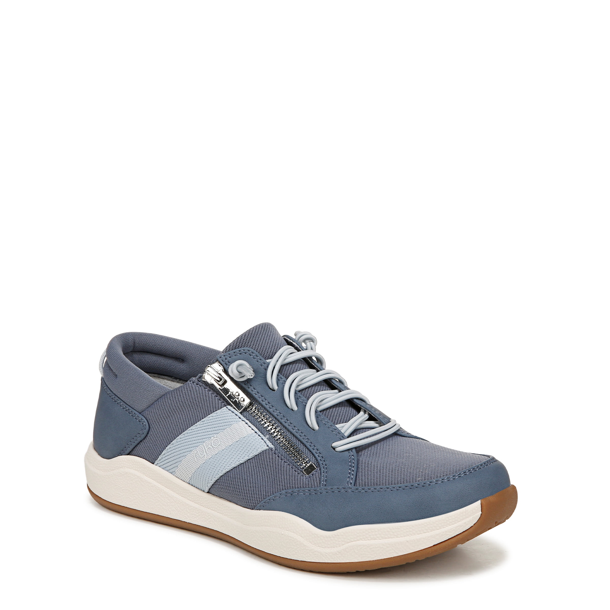 Ryka Womens Carefree Zip Slip On Sneaker - Medium & Wide Width ...