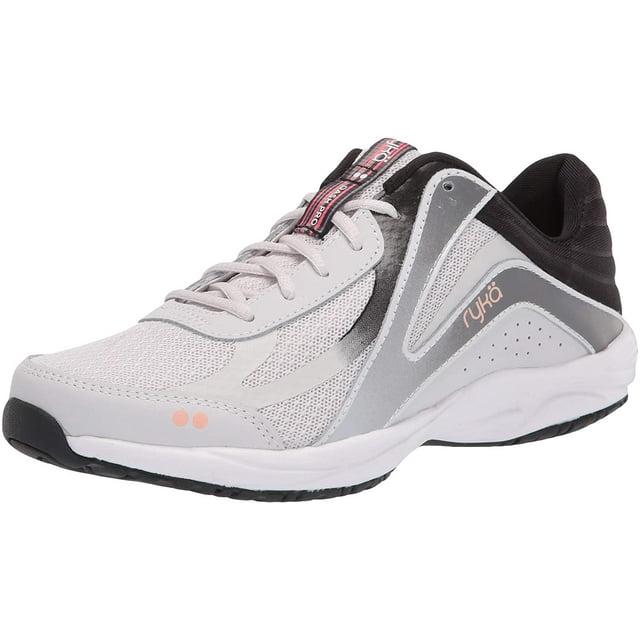 Ryka Womens Dash Pro Gray Walking Shoes Size 5.5 (Wide) - Walmart.com
