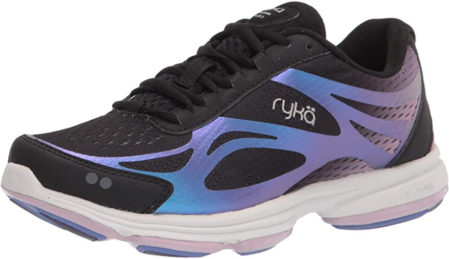 Ryka Womens Devotion Plus 2 Walking Shoe - Black Flex - 8.5 - Walmart.com