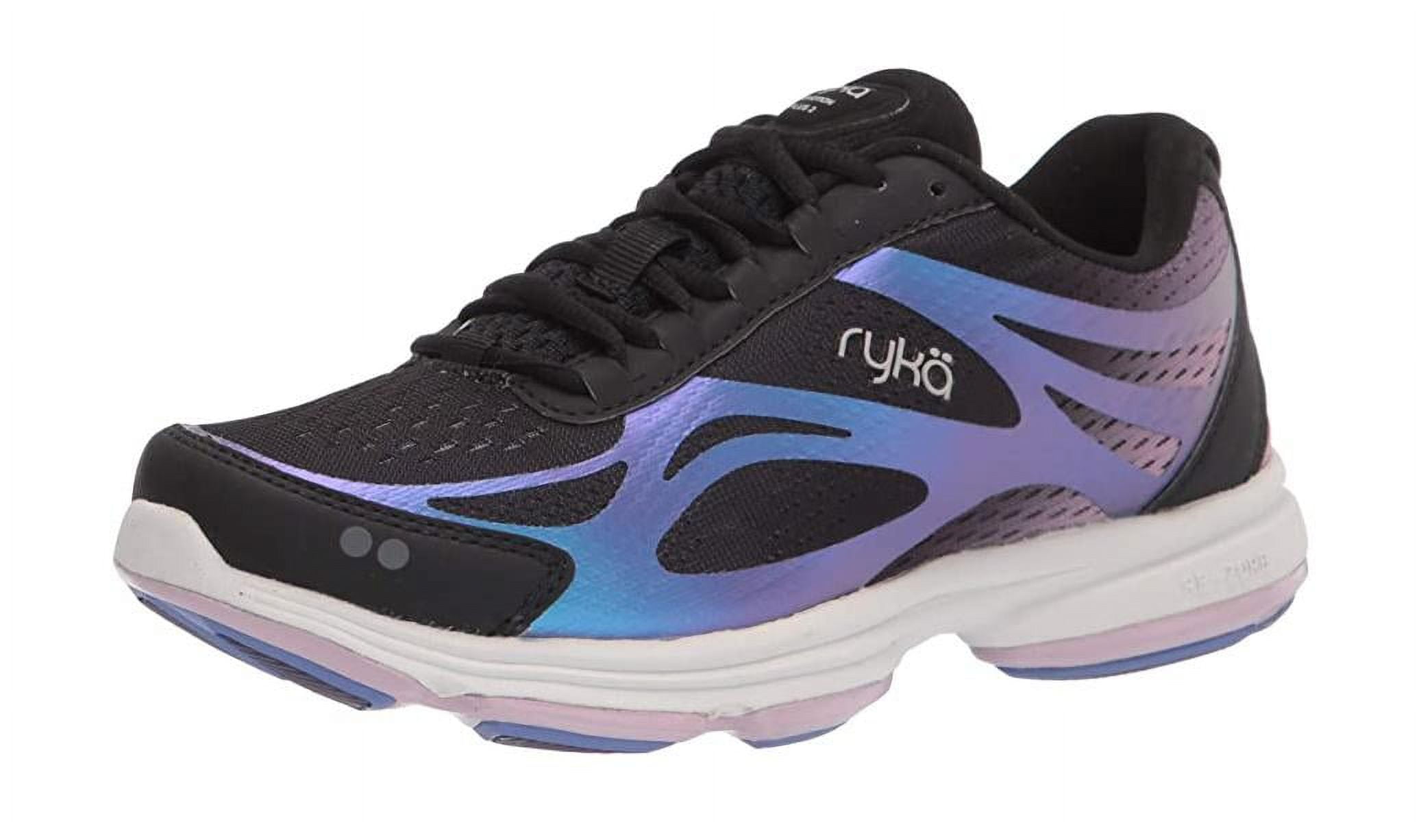 Ryka Womens Devotion Plus 2 Walking Shoe - Black Flex - 8 - Walmart.com